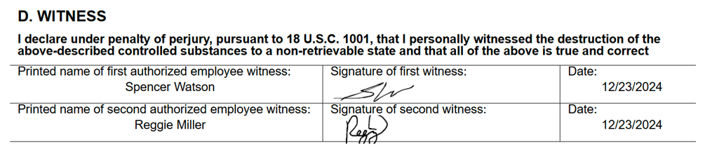 How to Complete a DEA Form 41 (Registrant of Controlled Substances ...