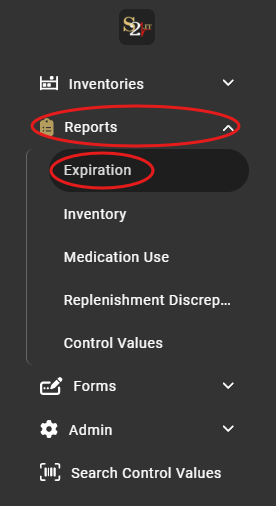 Expiration Report
