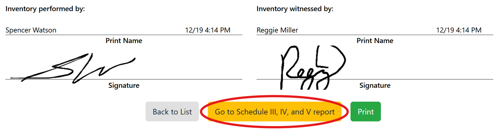 DEA Biennial Controlled Substance Inventory Form